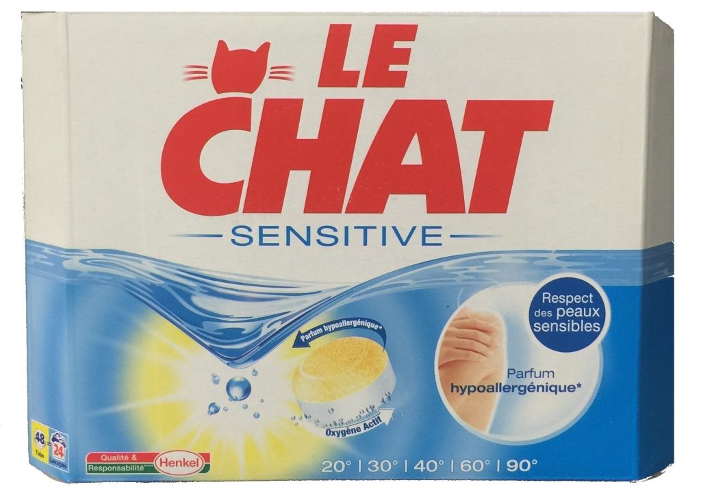 Le Chat Sensitive Laundry Tablets - Vacuum Centre